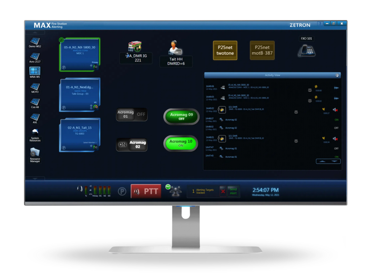 Zetron Fire Alerting Station - Westcan Advanced Communications Solutions